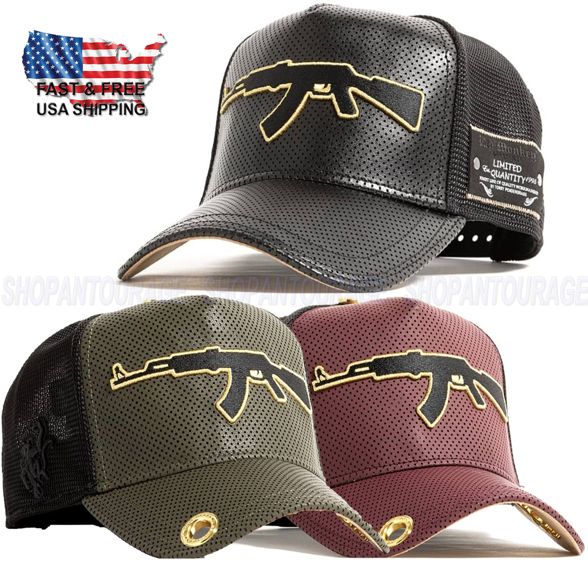 Red Monkey AK47`23 New Limited Edition Unisex Trucker Hat Cap RM1431 ...